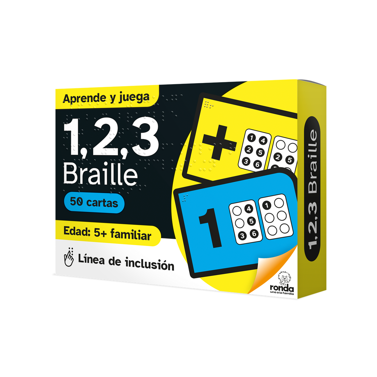 JUEGO DE MESA - 1,2,3 BRAILLE - DISCAPACIDAD VISUAL - 5+ – CUADERNOS AGUILA