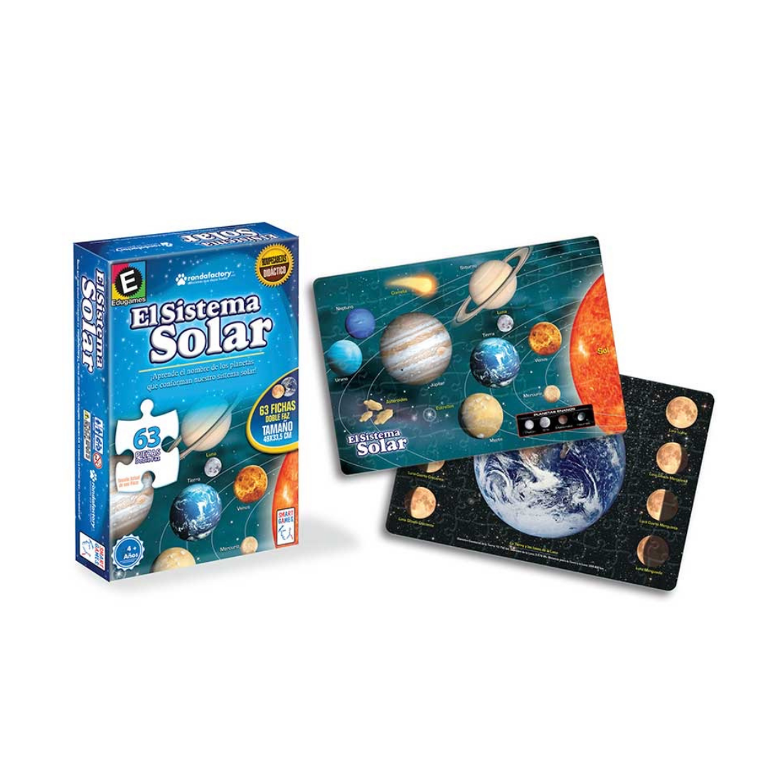 JUEGO DIDÁCTICO - EL SISTEMA SOLAR - 4+ – CUADERNOS AGUILA