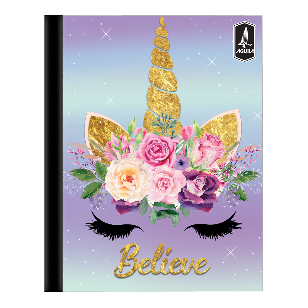 COSIDO GRANDE 200 PÁGINAS DOBLE RAYA - FRIENDLY SHINE – CUADERNOS AGUILA