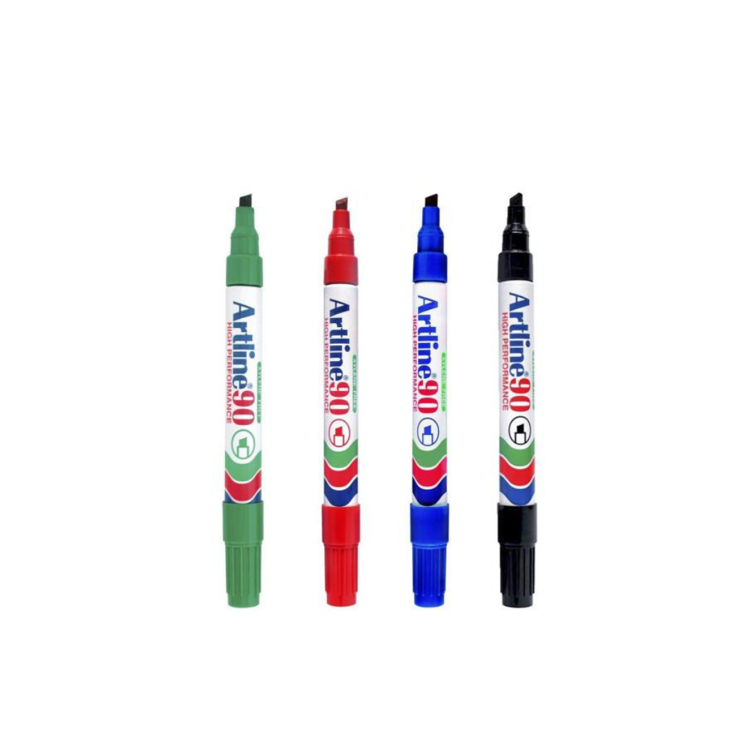 MARCADOR PERMANENTE PUNTA BISELADA 90 – ARTLINE – CUADERNOS AGUILA
